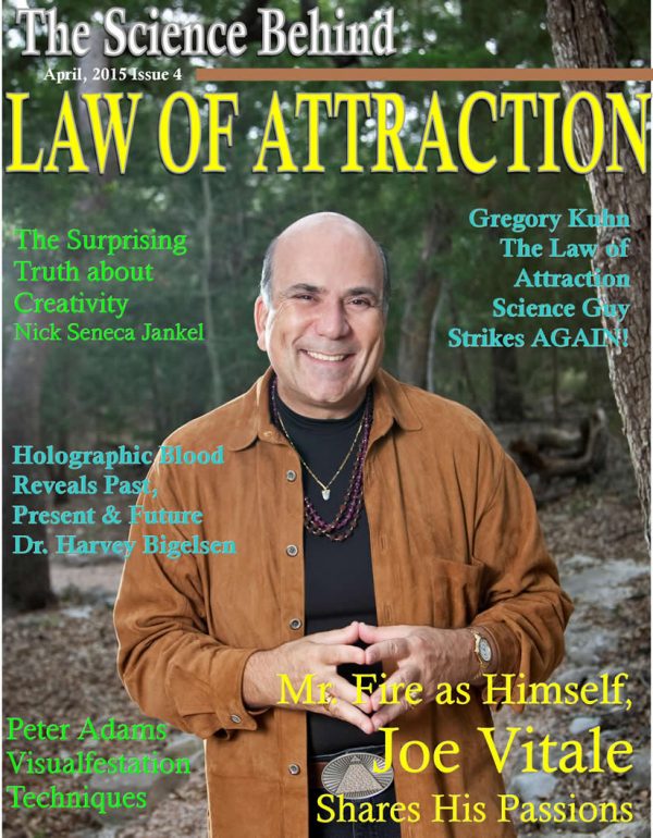 April Cover 2015 – Joe Vitale of The Secret DVD is Law of Attraction ...